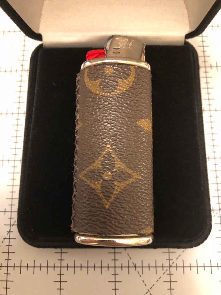 Custom LV Monogram Lighter Case – Corn Blakes